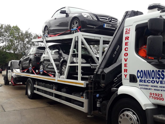 Fleet of recovery vehicles, recovery vehicles in Watford, Hemel Hempstead