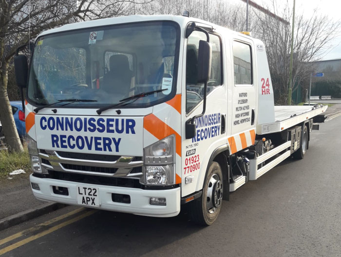 Fleet of recovery vehicles, recovery vehicles in Watford, Hemel Hempstead